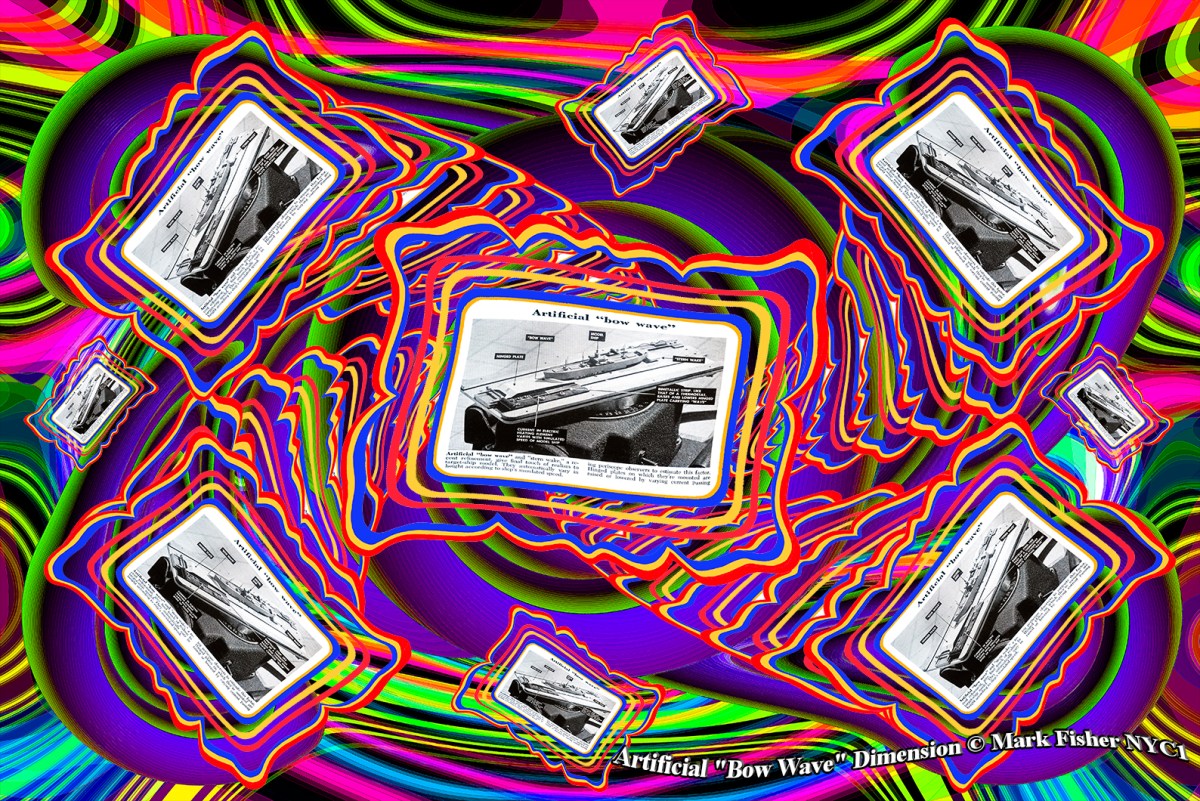 Artificial “Bow Wave” Dimension • Mark Fisher Photo • Training Ship ...